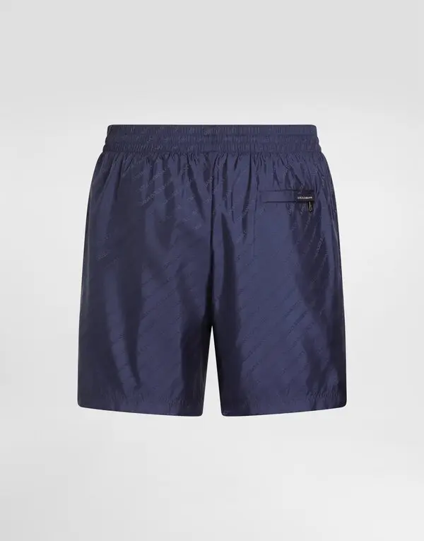 Dolce & Gabbana Jacquard Logo Swim Boxers