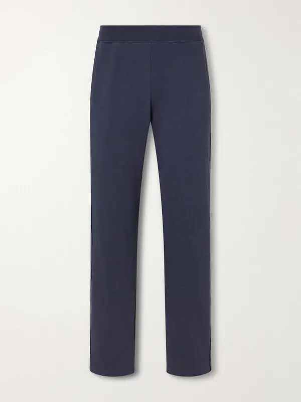John Elliott Straight-leg Cotton-jersey Sweatpants