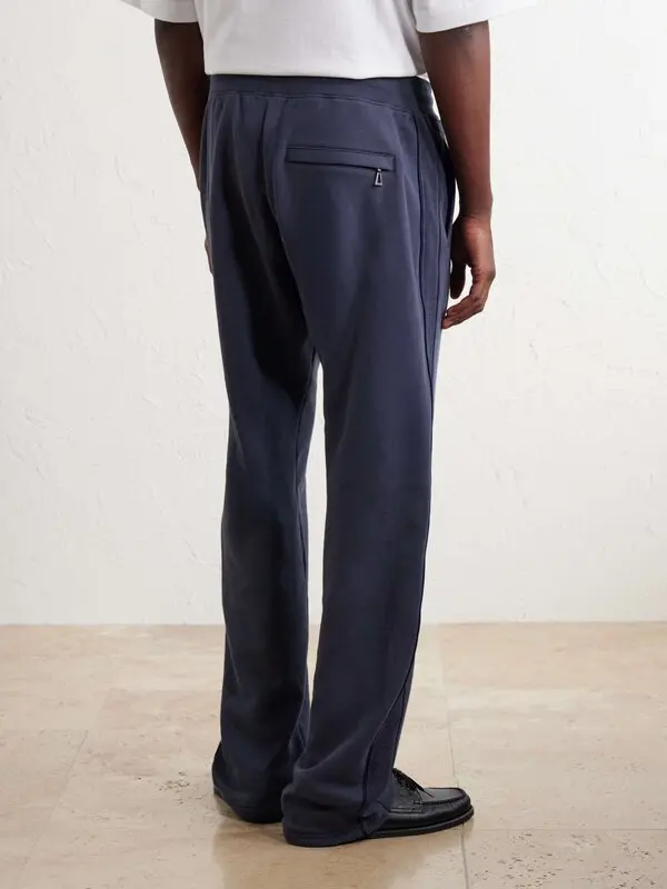 John Elliott Straight-leg Cotton-jersey Sweatpants
