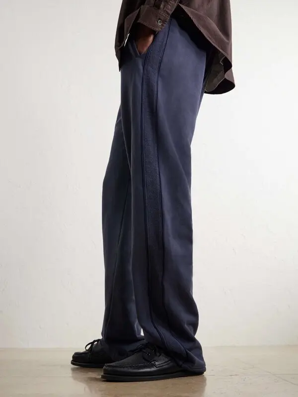 John Elliott Straight-leg Cotton-jersey Sweatpants