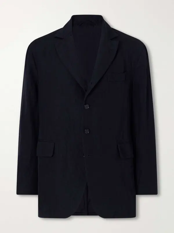 KAPTAIN SUNSHINE Cashmere And Linen-blend Gabardine Suit Jacket