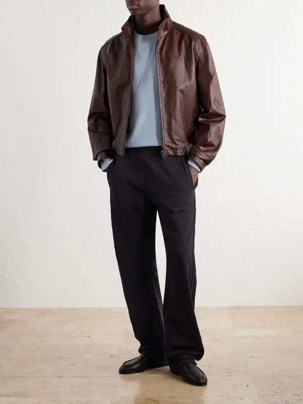 John Elliott Straight-leg Cotton-jersey Sweatpants