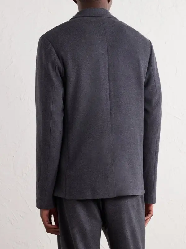 JAMES PERSE Cotton-blend Felt Suit Jacket