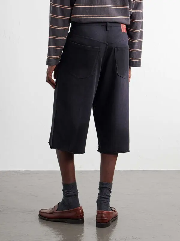 424 Big Daddy Straight-leg Cotton-jersey Shorts