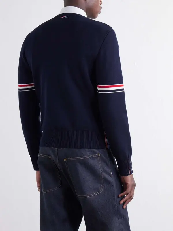 Thom Browne Striped Cotton Sweater
