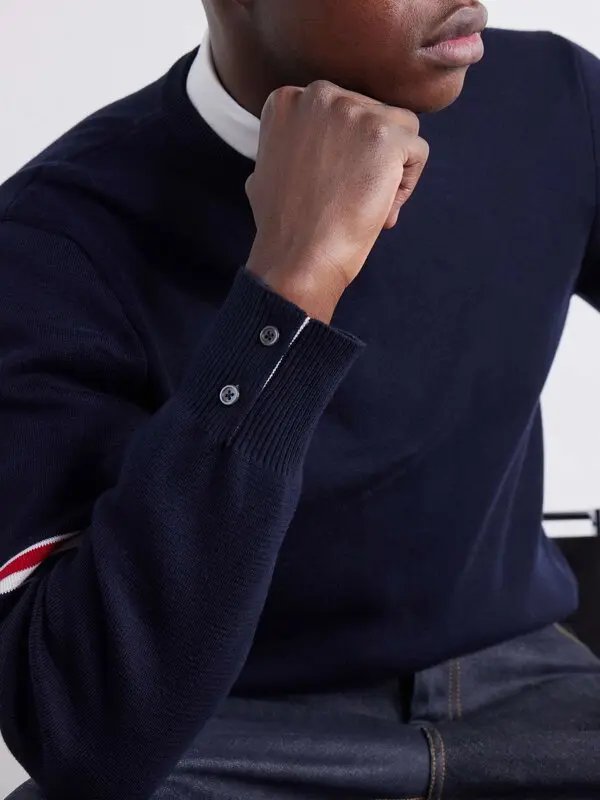 Thom Browne Striped Cotton Sweater