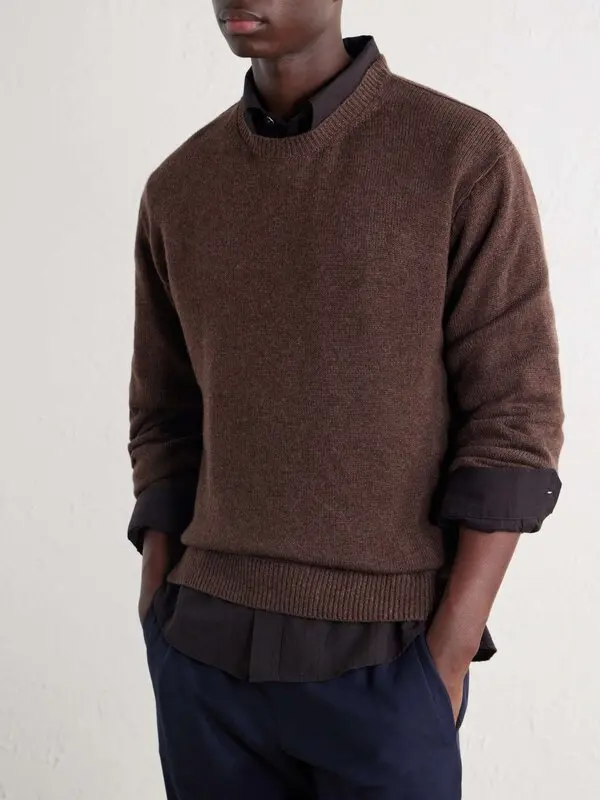 THE ELDER STATESMAN Statesman Cashmere Sweater