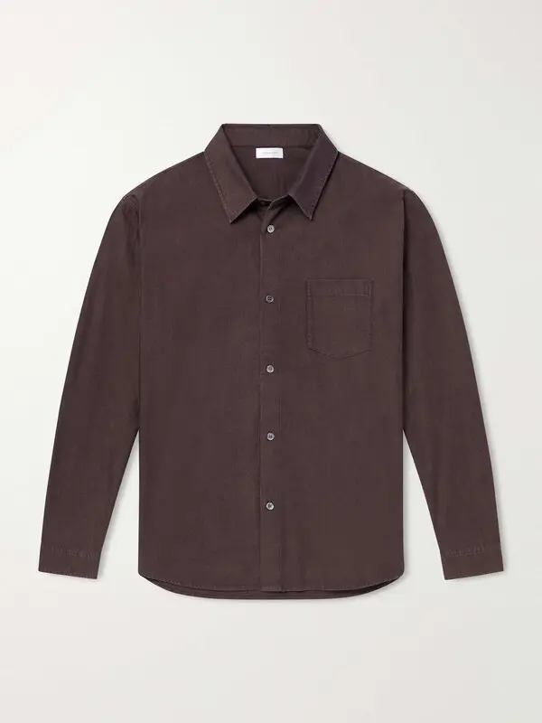 John Elliott Cotton Kersey-twill Shirt