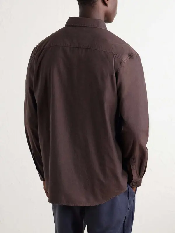John Elliott Cotton Kersey-twill Shirt
