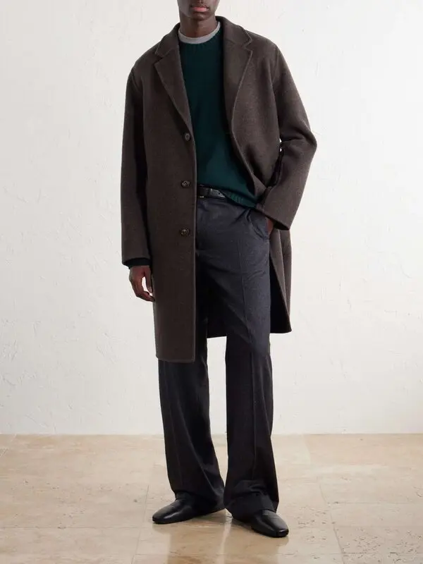 PIACENZA CASHMERE 1733 Brushed Cashmere Felt Coat