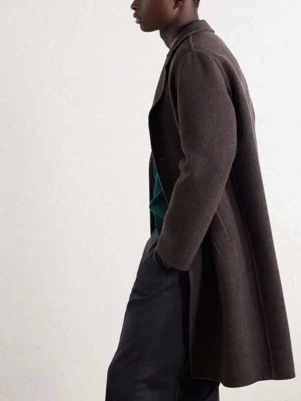 PIACENZA CASHMERE 1733 Brushed Cashmere Felt Coat
