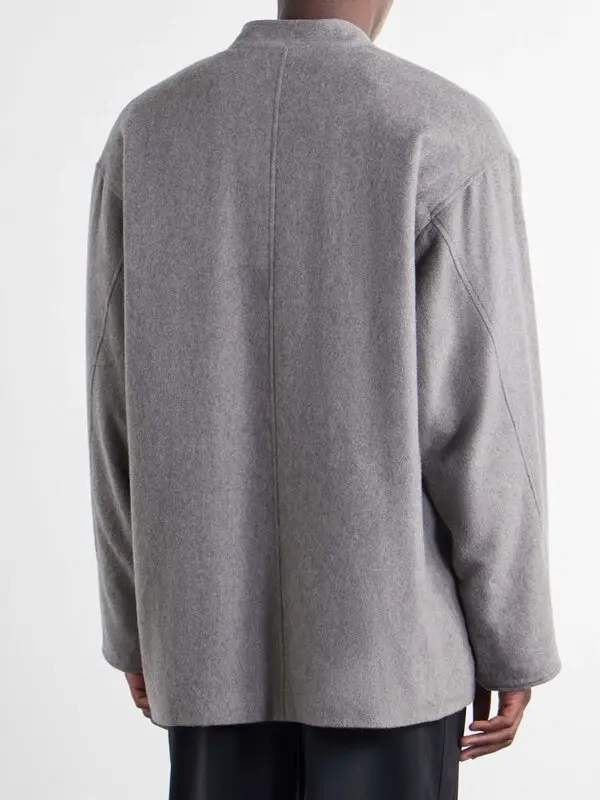 KAPTAIN SUNSHINE Brushed Wool And Cashmere-blend Flannel Jacket