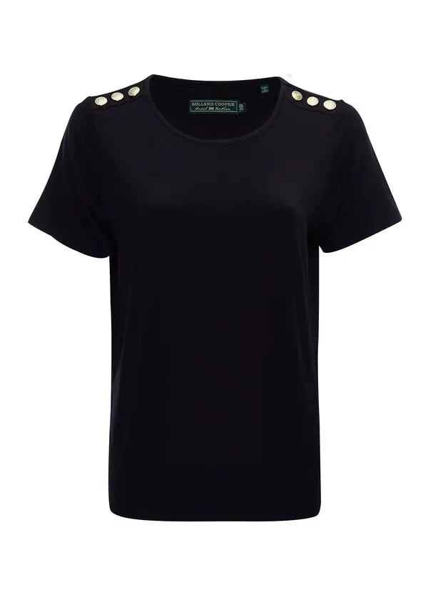 Holland Cooper Relax Fit Crew Neck Tee