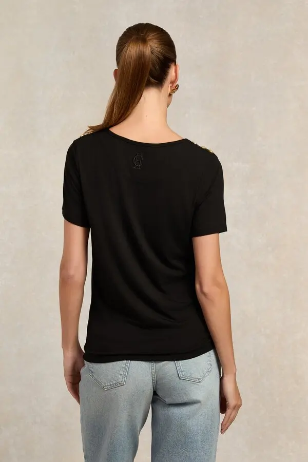 Holland Cooper Relax Fit Crew Neck Tee