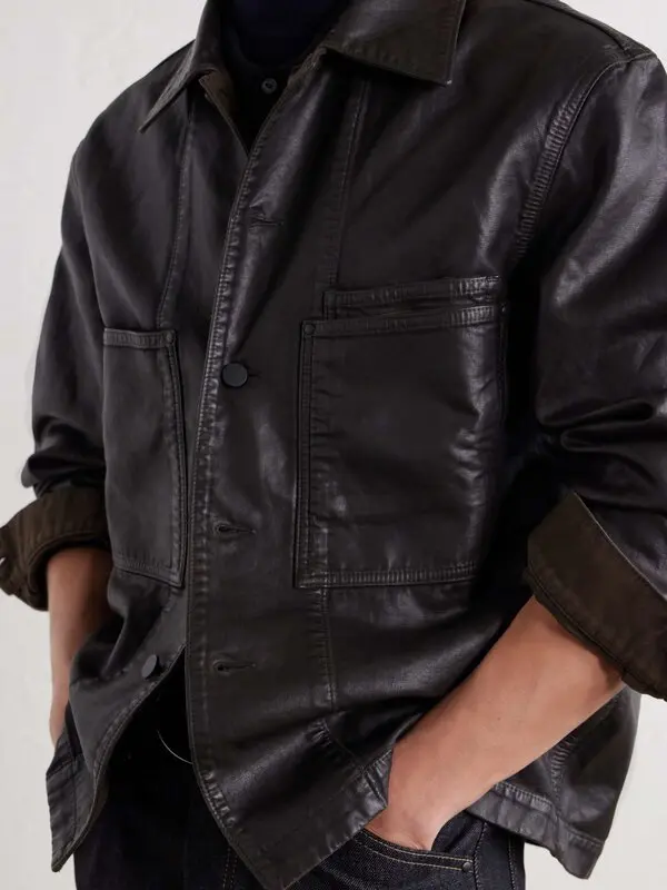 LEMAIRE Coated Cotton-twill Overshirt