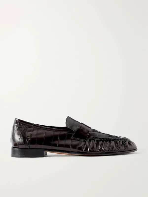 THE ROW Soft Loafer Two Eel Loafers