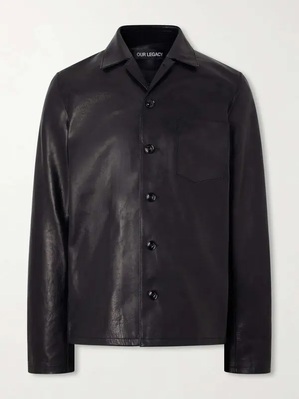 Our Legacy Private Leather Jacket