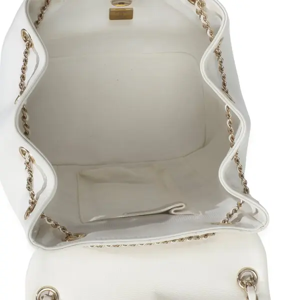 Chanel Quilted Lambskin Duma Drawstring Backpack