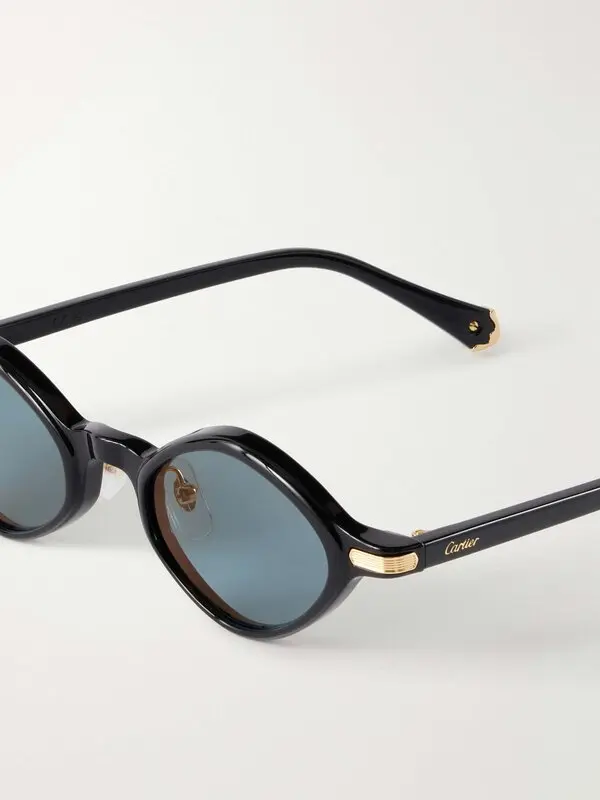 Cartier Première De Round-frame Recycled-acetate Sunglasses