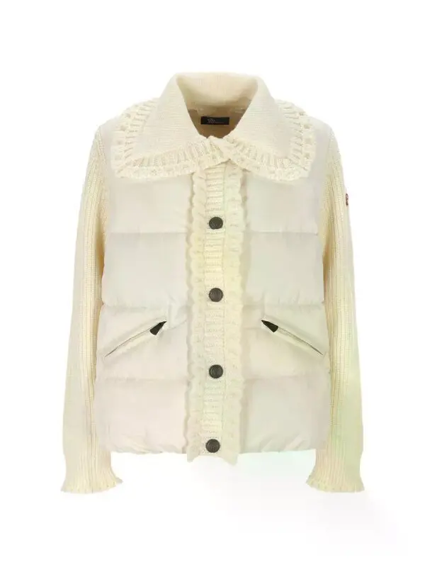 Moncler Quilted Panelled Sweater