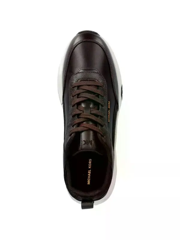 Michael Kors Hartley Leather Trainers