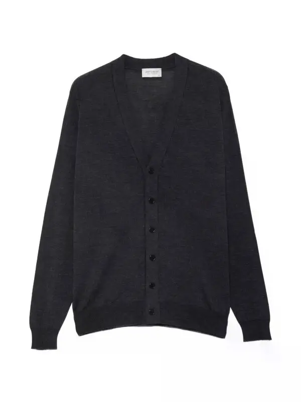 John Smedley V-neck Button-up Cardigan