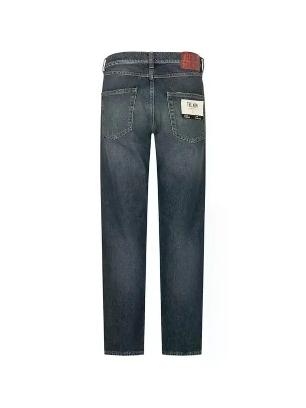 THE.NIM Stone-washed Five-pocket Jeans