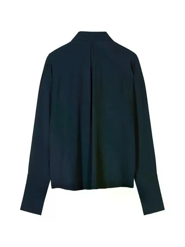 Patrizia Pepe Fly-embellished Long-sleeve Shirt