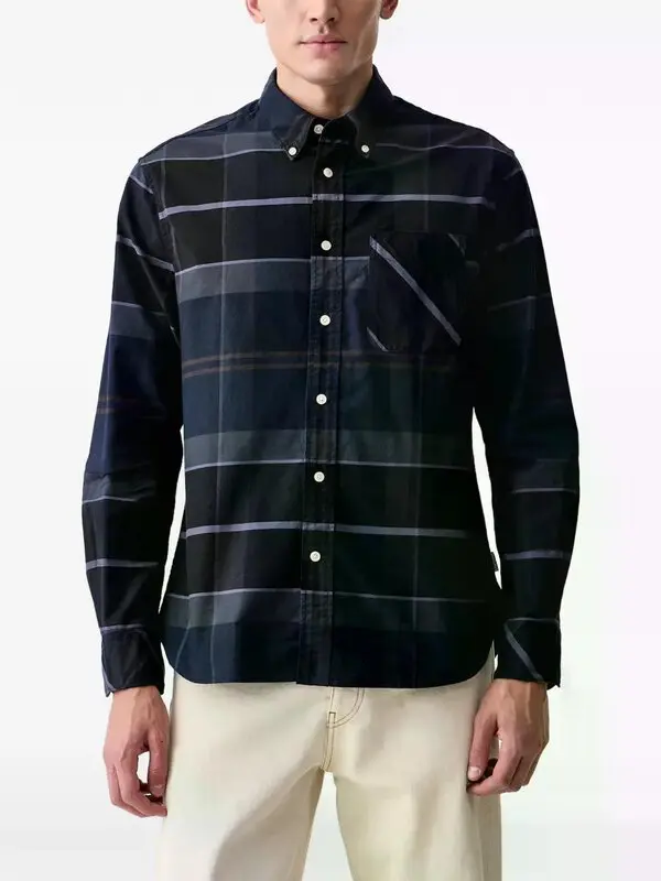 Barbour Mineral Tartan Dunoon Authentic-fit Shirt