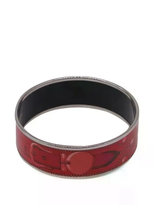 Hermès Enamel Bangle Bracelet