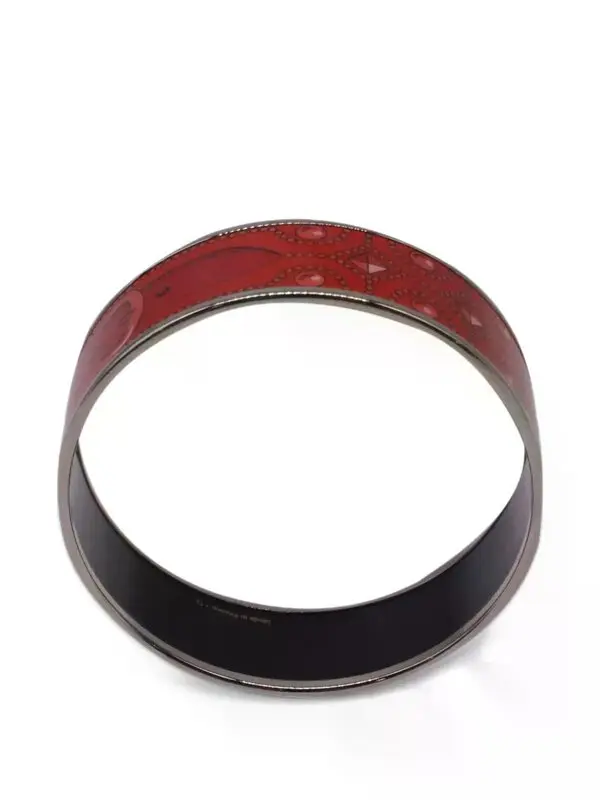 Hermès Enamel Bangle Bracelet