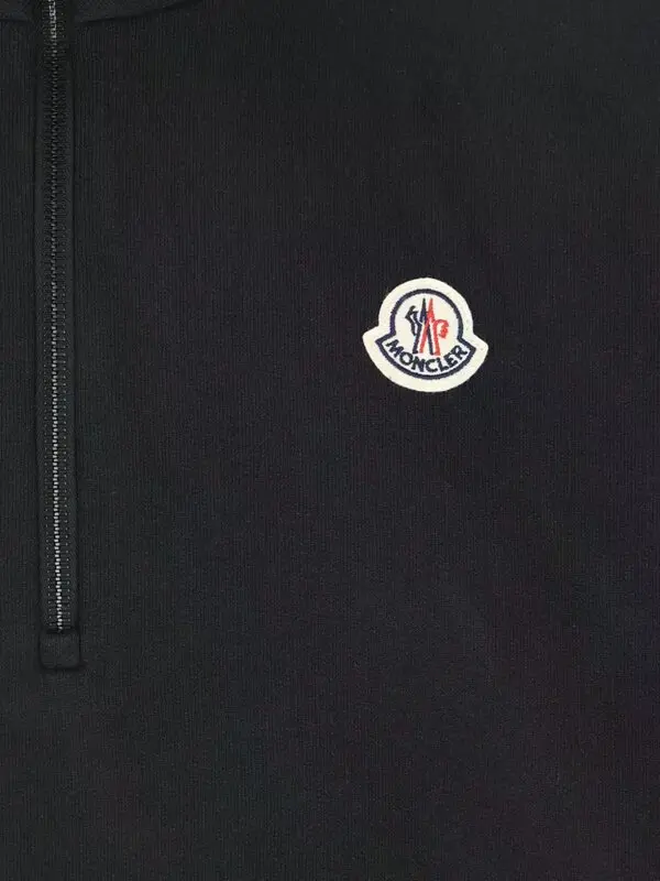 Moncler Logo-patch Zip-up Sweater