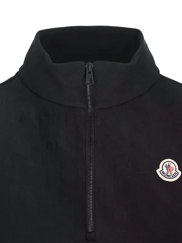 Moncler Logo-patch Zip-up Sweater