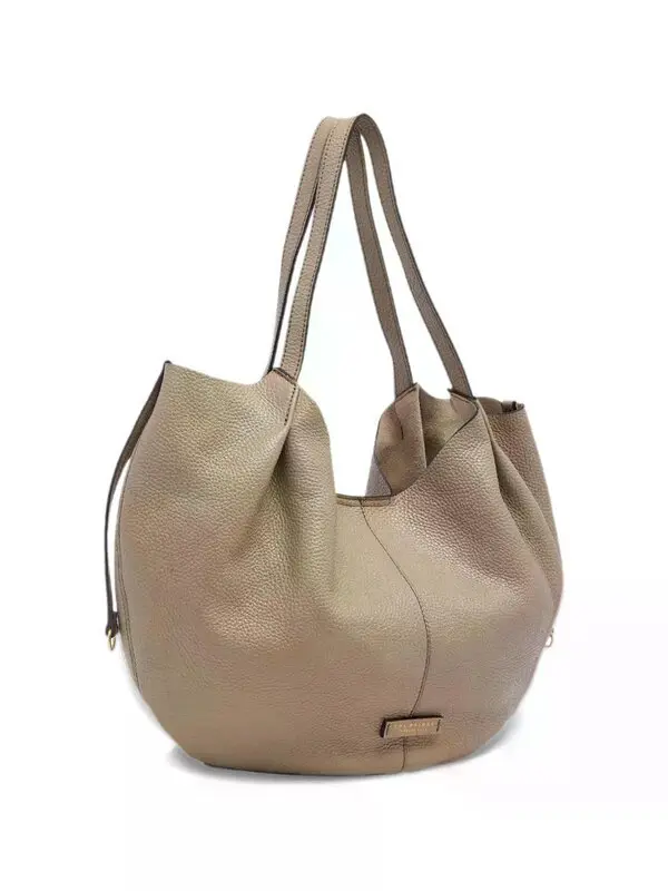 THE BRIDGE Marisa Pebbled Leather Tote Bag