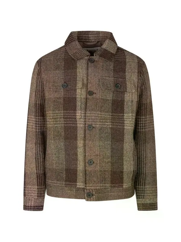 WALKERS Check-pattern Button-up Jacket