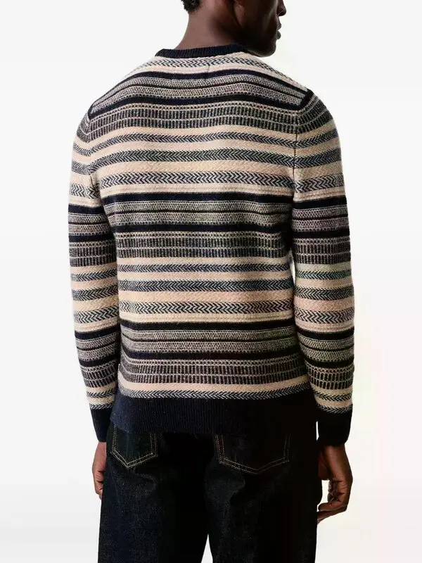 Barbour Highsted Fair Isle Crew Neck Jumper
