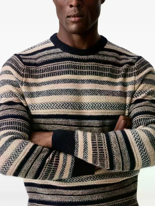 Barbour Highsted Fair Isle Crew Neck Jumper