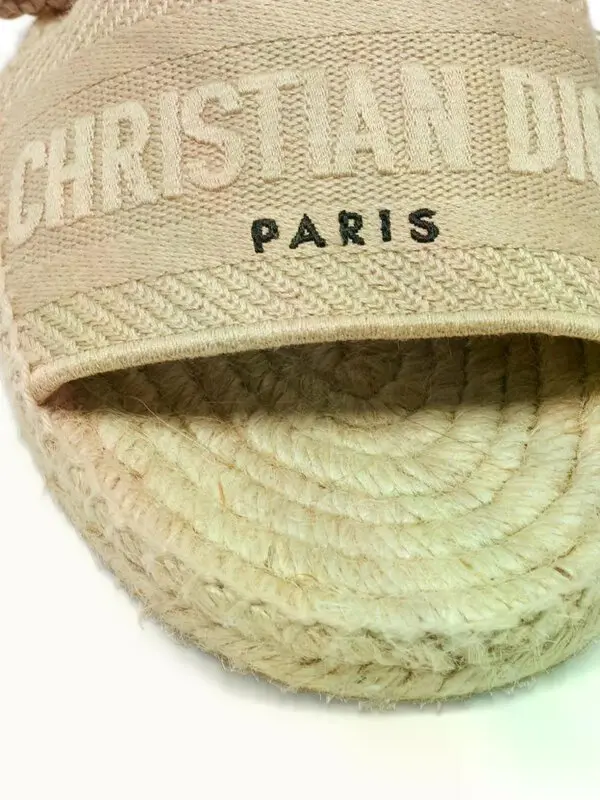 Dior Granville Embroidered Sandals