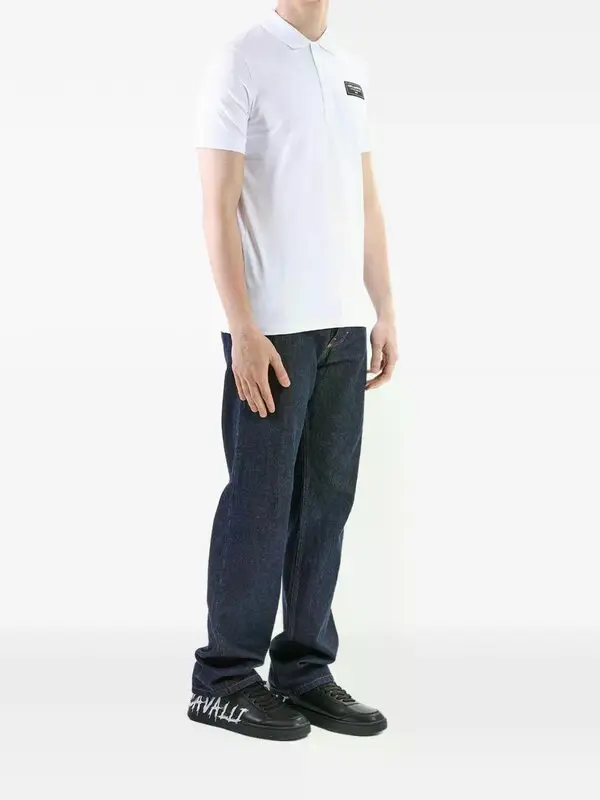 Karl Lagerfeld Logo-patch Polo Shirt