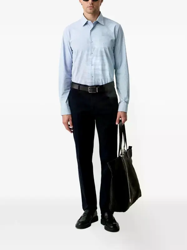 Michael Kors Gingham Long-sleeve Shirt
