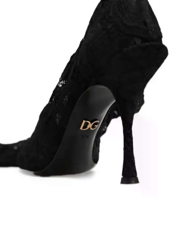 Dolce & Gabbana Taormina Lace Over-the-knee Boots