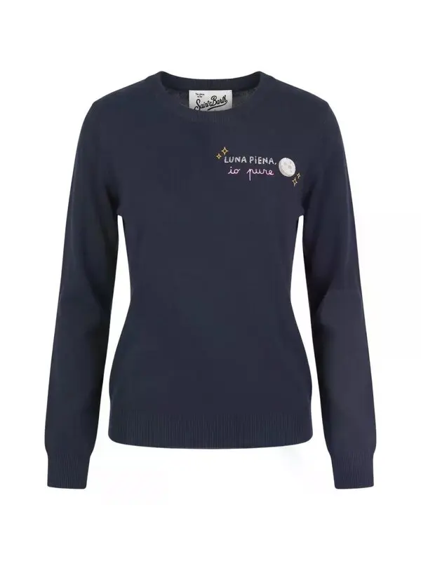 MC2 SAINT BARTH New Queen Embry Embroidered Sweater