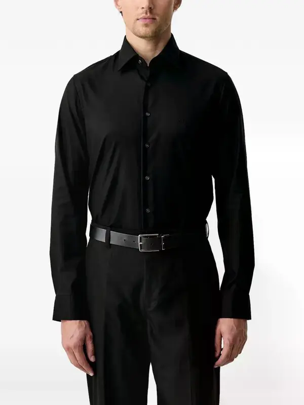 Michael Kors Logo-embroidered Shirt