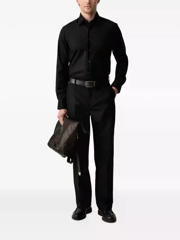 Michael Kors Logo-embroidered Shirt