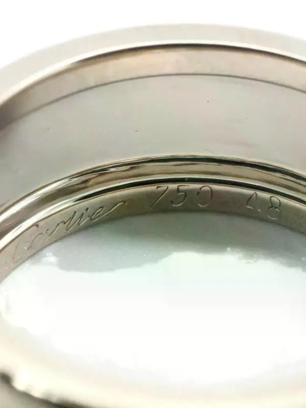Cartier 2010s Happy Birthday Logo-engraved Ring