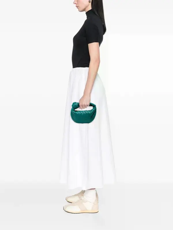 Bottega Veneta 2012-2026 Mini Nappa Intrecciato Jodie Hobo Bag - Blue