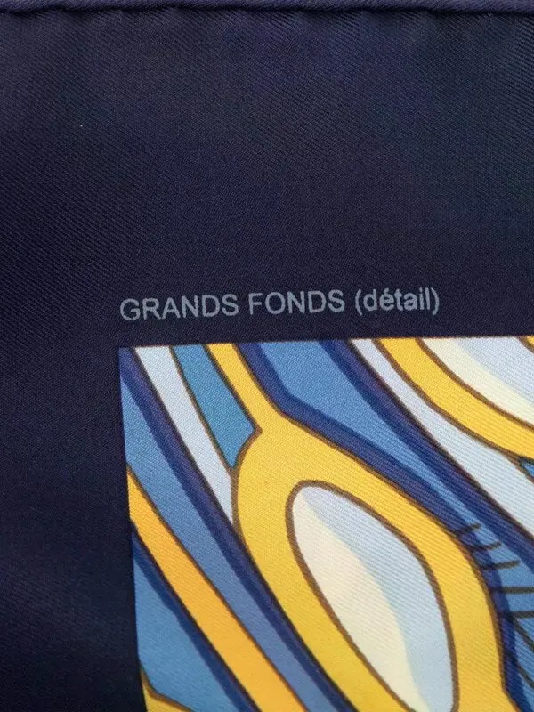Hermès 2001-2026 Grands Fonds Ii Silk Scarf 90 Scarves