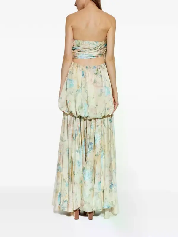 Zimmermann Clash Billow Maxi Dress