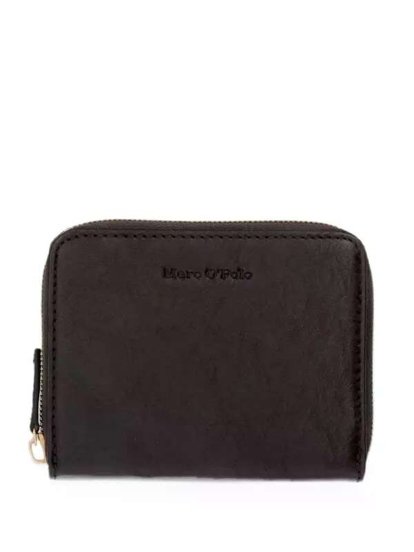 Marc O'polo Ellis Logo-debossed Zip-around Leather Wallet - Brown