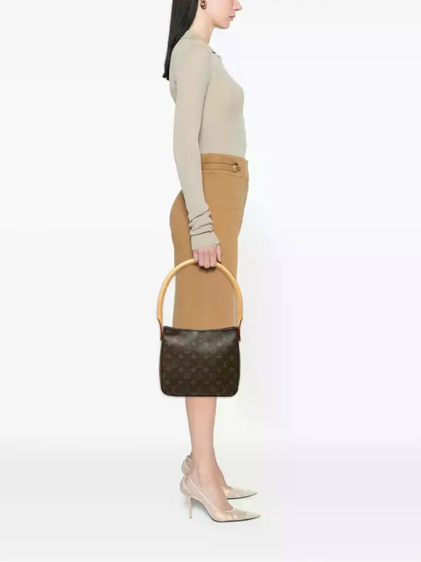 LOUIS VUITTON 2002 Monogram Looping Mm Shoulder Bag